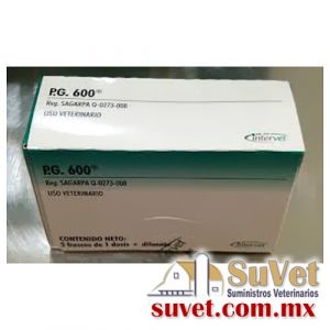 PG-600 Medicamento Controlado frasco de 5 ml - SUVET