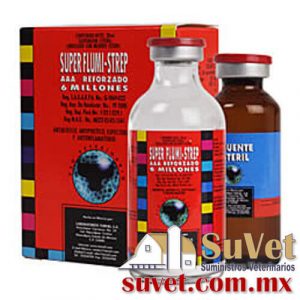 SUPER FLUMI-STREP AAA Reforzado (4 millones) frasco de 20 ml - SUVET