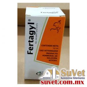 Fertagyl Solución inyectable Medicamento controlado frasco de 50 ml - SUVET