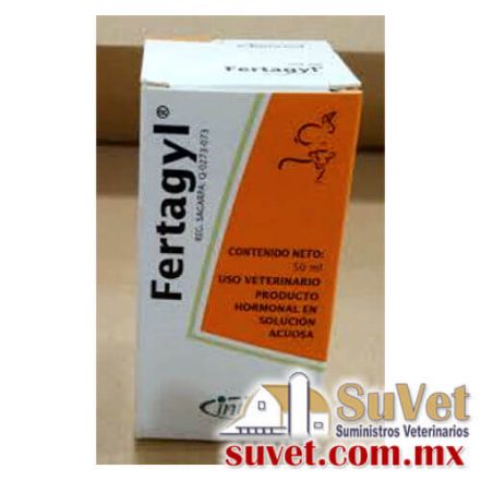 Fertagyl Solución inyectable Medicamento controlado frasco de 50 ml - SUVET