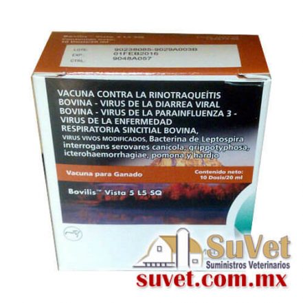 BOVILIS VISTA 5 L5 SQ 50 Dosis inyectable frasco de 50 dosis - SUVET