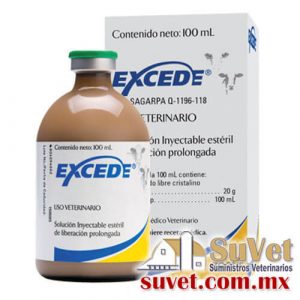 EXCEDE Bovinos frasco de 100 ml - SUVET