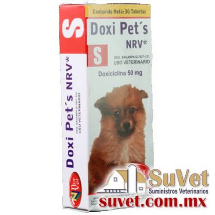 DOXI-PET’S NRV 50 mg caja de 30 tabletas - SUVET