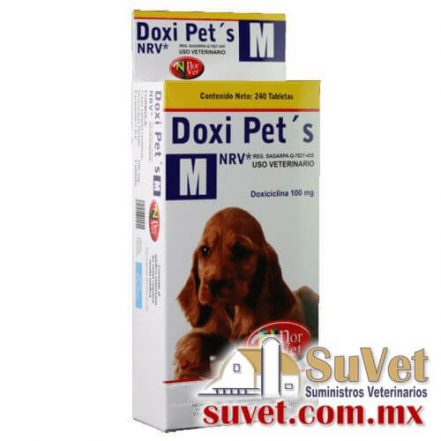 DOXI-PET’S NRV 100 mg caja de 240 tabletas - SUVET