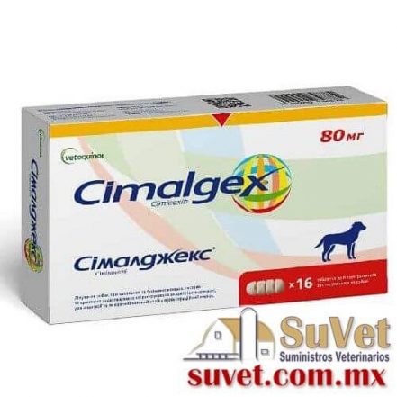 CIMALGEX 80 mg caja de 32 comprimidos - SUVET