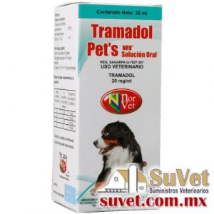 Tramadol Pet´s solución oral frasco de 30 ml - SUVET
