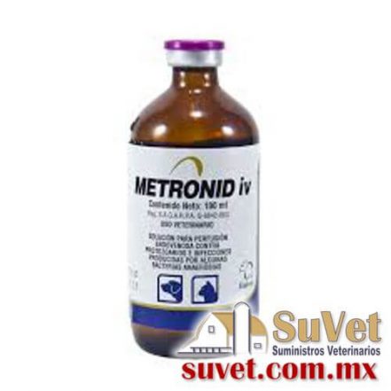 Metronid IV frasco de 100 ml - SUVET