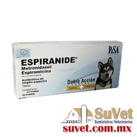 Espiranide Agotado caja de 10 tabletas - SUVET