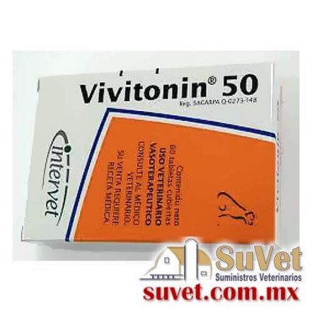 Vivitonin caja de 60 tabletas - SUVET