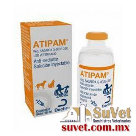 Atipam requiere receta médica cuantificada frasco de 10 ml - SUVET