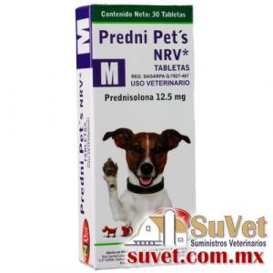 Predni-Pets M caja de 30 tabletas - SUVET