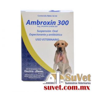 Ambroxín 300 mg frasco de 50 ml - SUVET