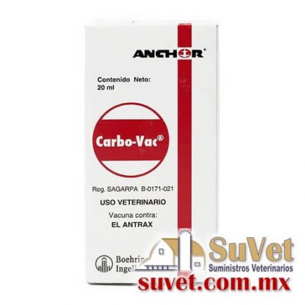 Carbovac (10 dosis bobinos, 20 dosis ovinos) frasco de 20 ml - SUVET