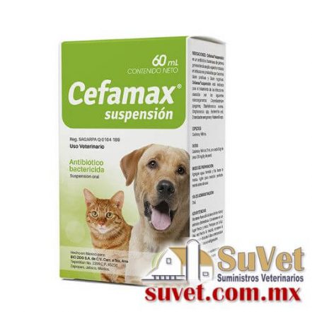 Cefamax Suspensión frasco de 60 ml - SUVET