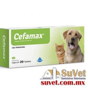 Cefamax Tabletas frasco de 20 tabs - SUVET
