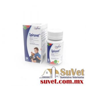 Spiruvet frasco de 60 tabs - SUVET