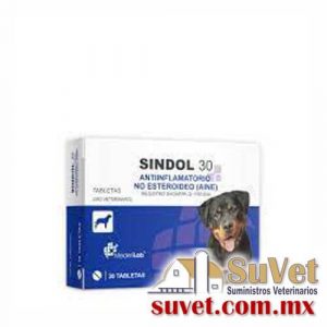 SINDOL 30 caja con 30 tabletas de 3 mg - SUVET