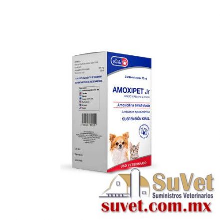 Amoxipet JR frasco de 15 ml - SUVET