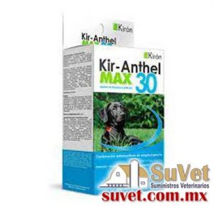 Kir-Anthel Max 30 kg Exhibidor con 10 blisters de 2 tabletas - SUVET